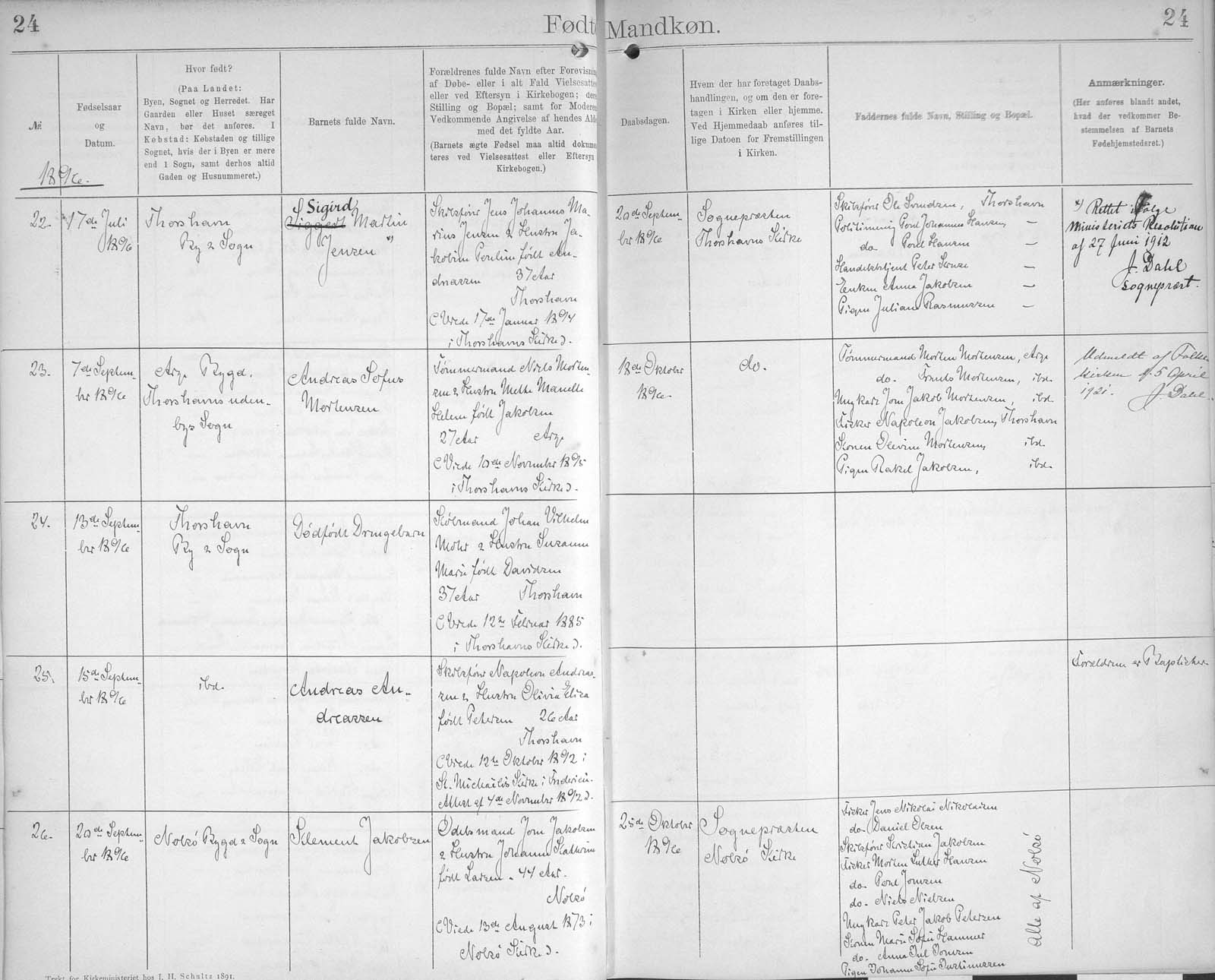 Andreas Sofus Mortensen (1896 - d.) - Genealogy